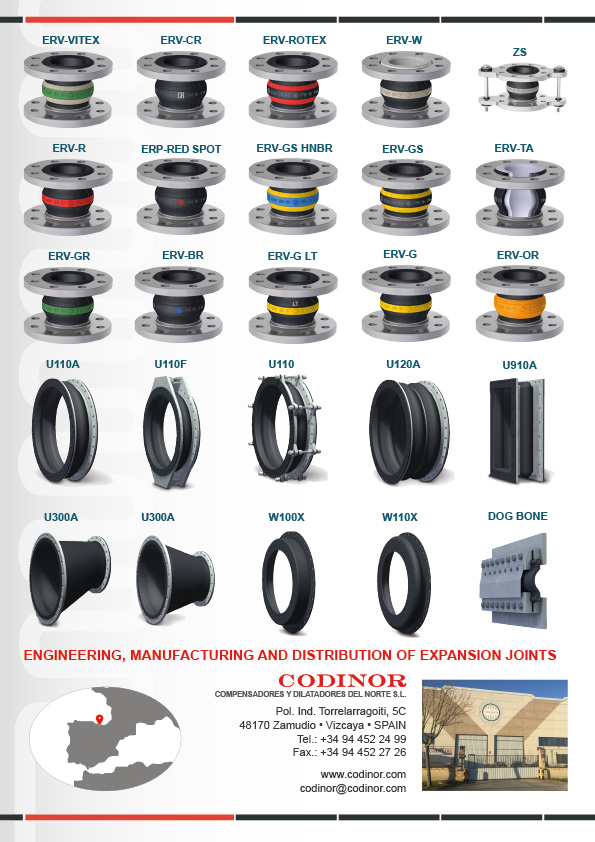 Compensadores de goma «PREMIUM CLASS» | Codinor